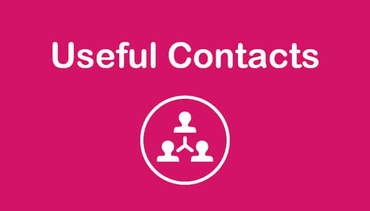 Useful Contacts - BALCProject | Walk INN To Support The Homeless